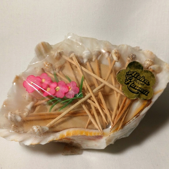 Vintage Hawaii Souvenir | Accents | Vintage Aloha From Hawaii Shell Art ...